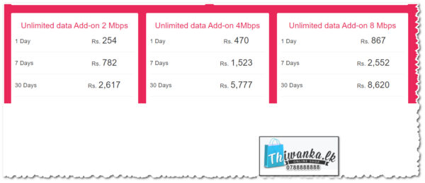 Dialog 4G Router Per Day ( Pre paid 4g Reload) - Thiwanka.lk