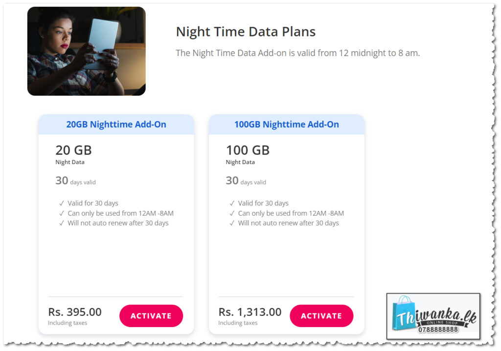 Dialog 4G Router Per Day ( Pre paid 4g Reload) - Thiwanka.lk