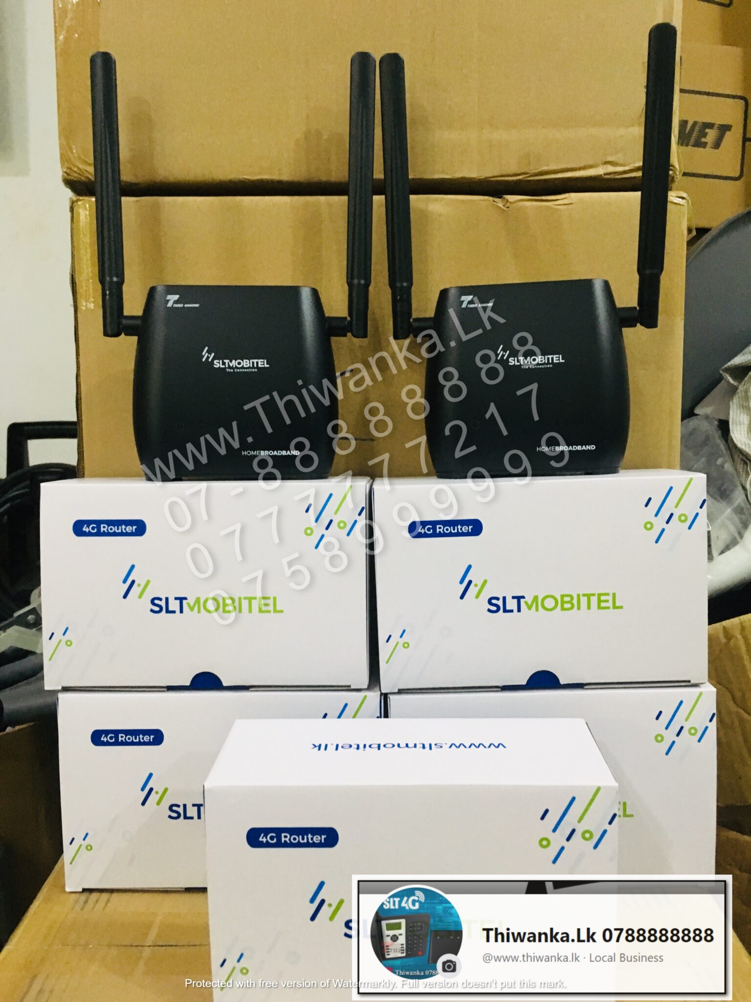 SLT Mobitel 4G Routers WIFI - Thiwanka.lk