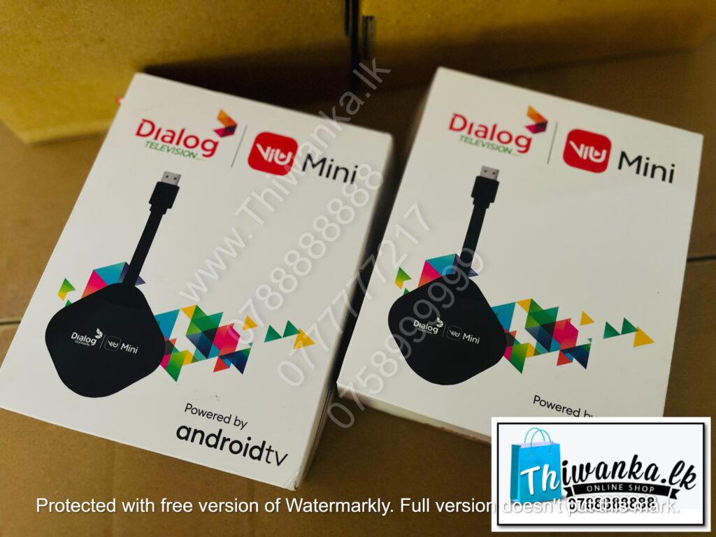 Dialog Viu Mini Tv Box - Post paid ( Special Limited offer ) - Thiwanka.lk