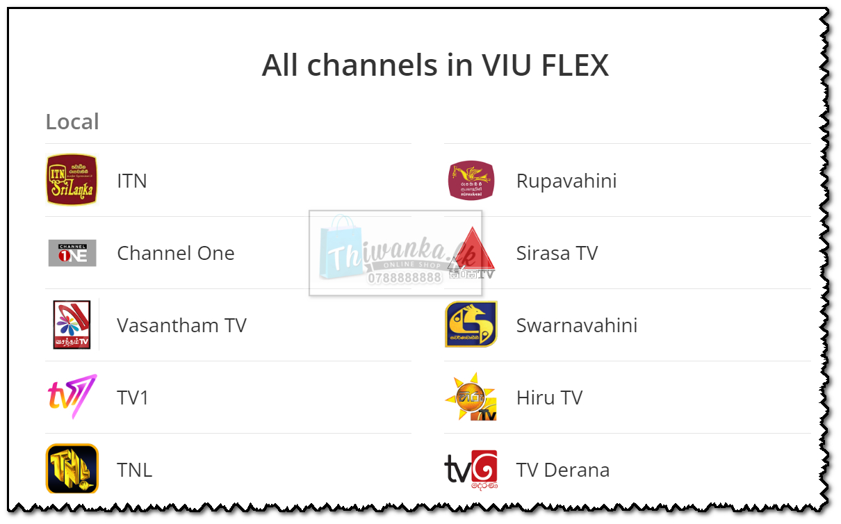 Dialog Viu Mini Tv Box - Pre paid & Post paid - Thiwanka.lk