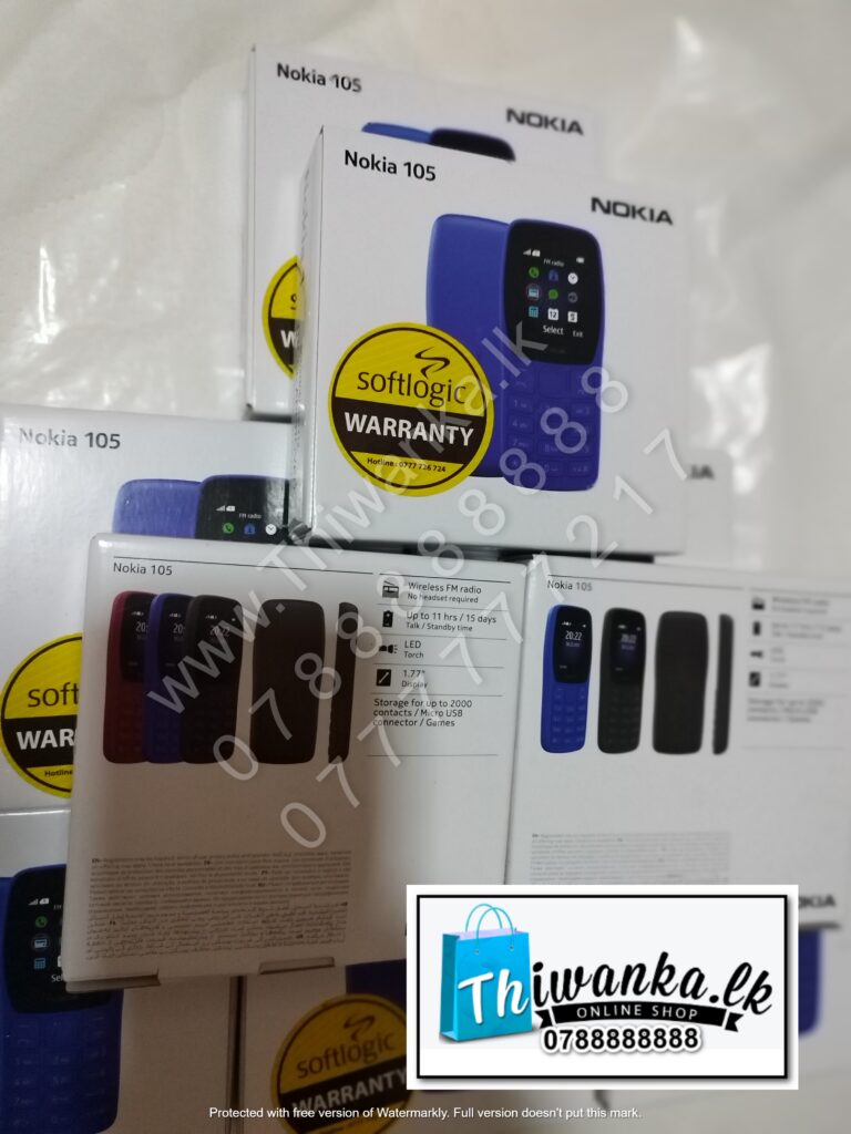 Original Nokia 105 Phone ( with Softlogic Warranty ) - Thiwanka.lk