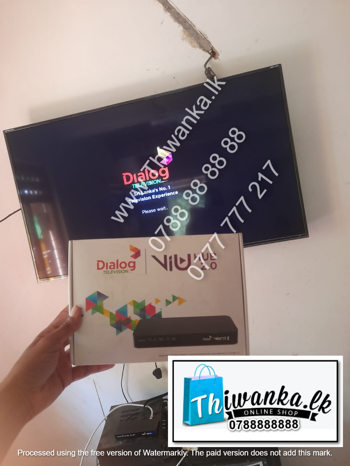 Viu Hub 2.0 With Badulla Hangunnawa Dialog tv Fixing Done - Thiwanka.lk