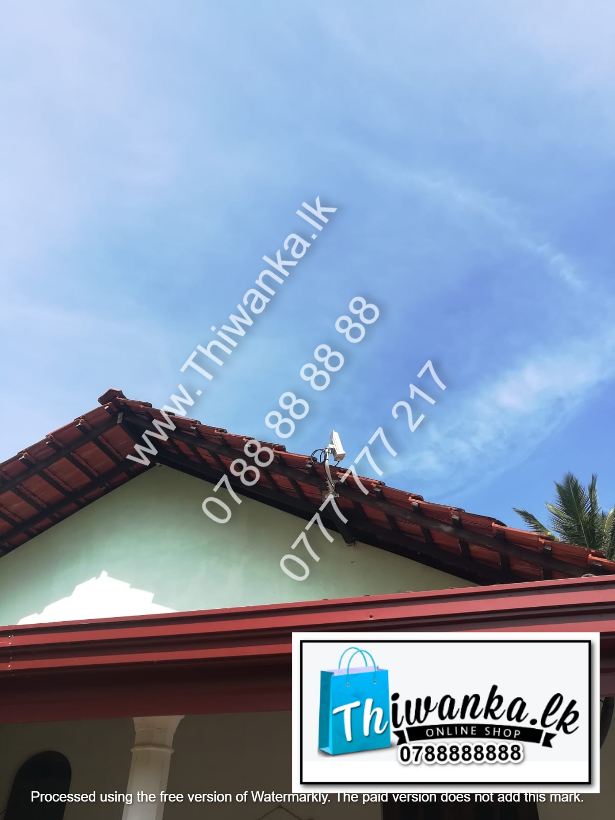 Gokarella Dialog outdoor unit fix done - Thiwanka.lk