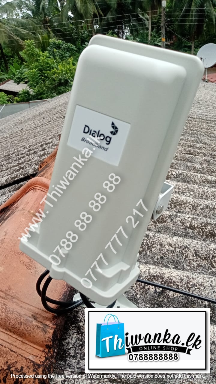 Agalawatta Dialog outdoor unit fix done - Thiwanka.lk