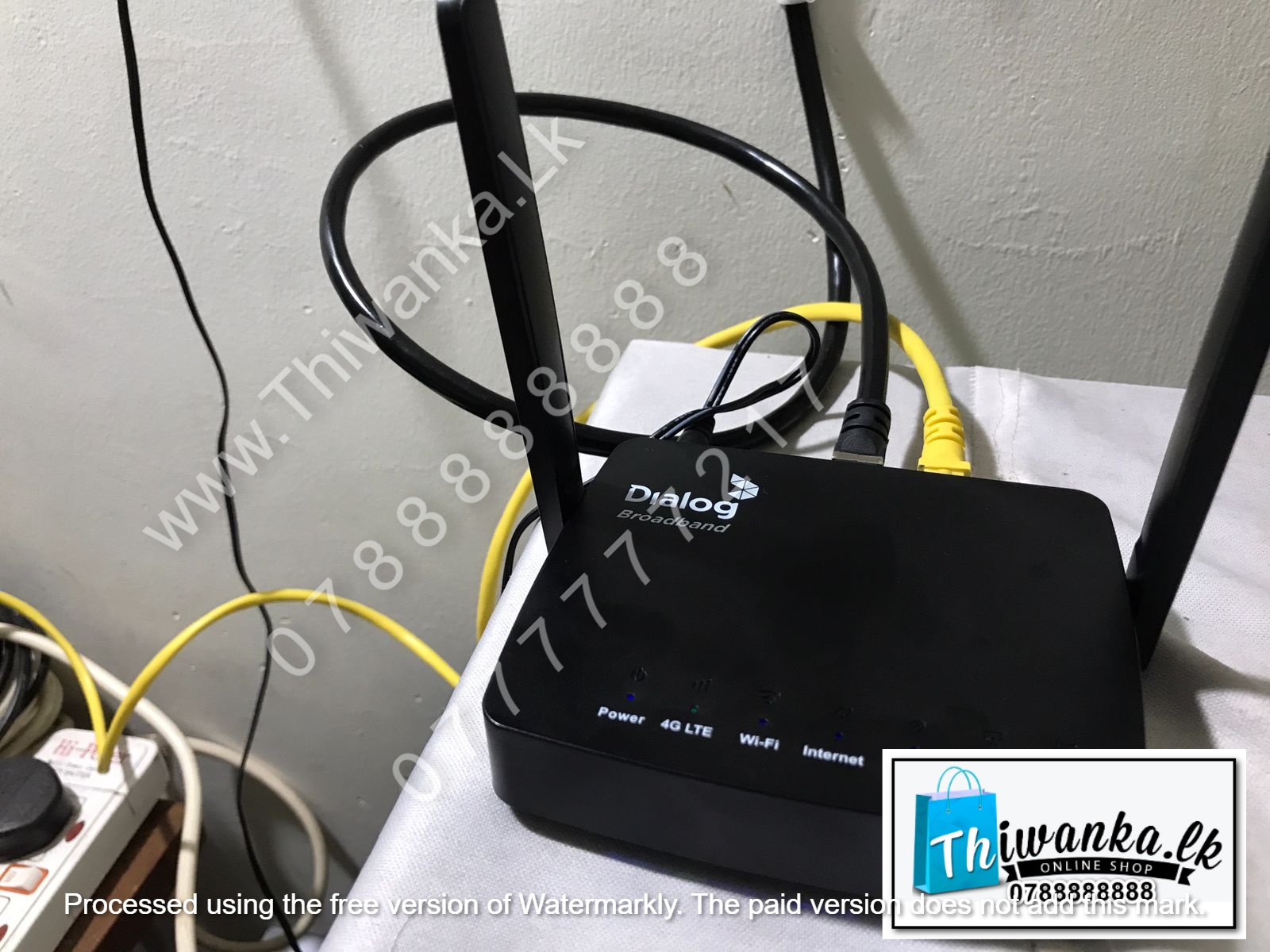 Piliyandala Dialog 4g outdoor unit fix done - Thiwanka.lk