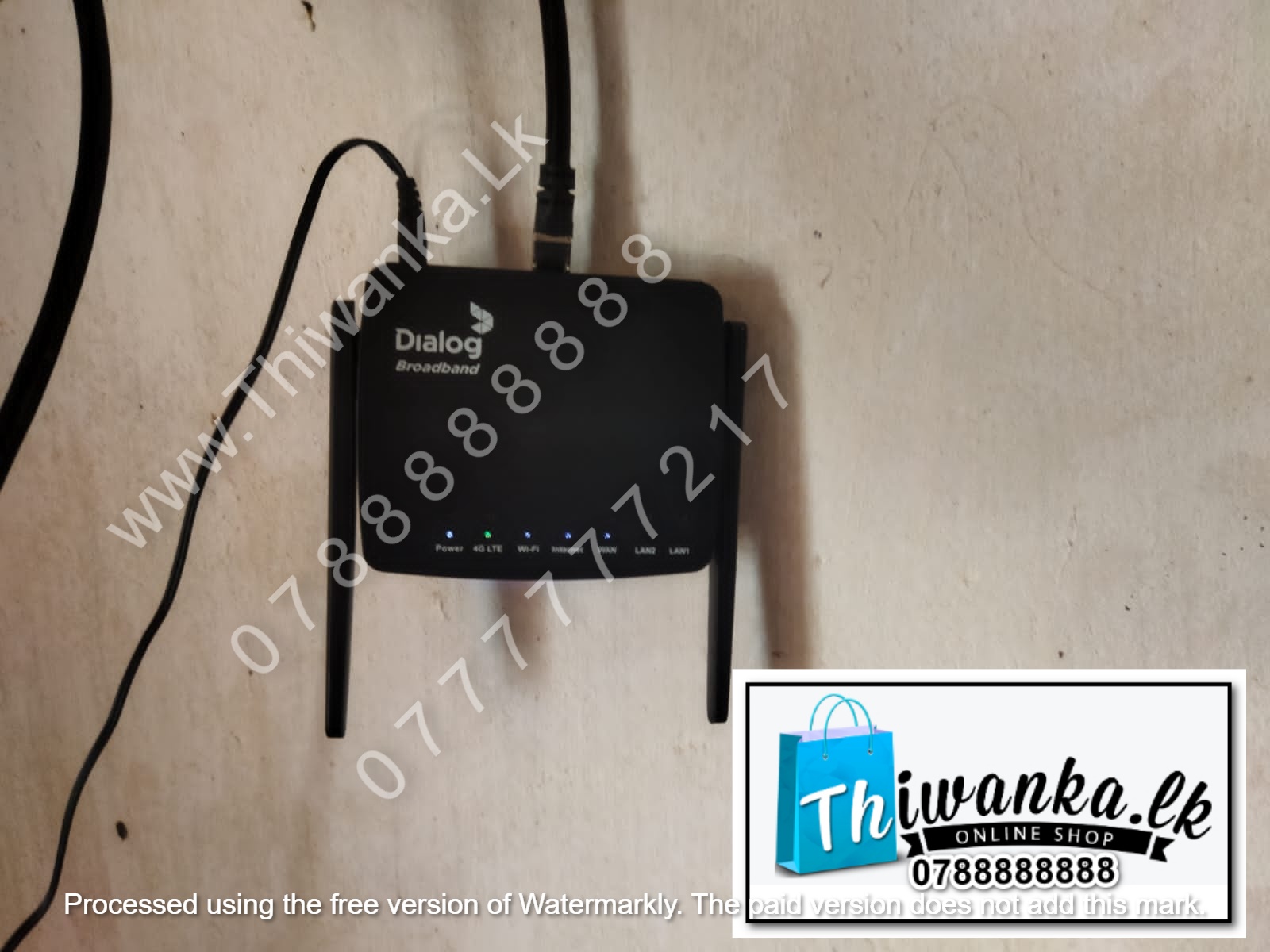 Ambalantota Dialog 4g outdoor unit fix done - Thiwanka.lk