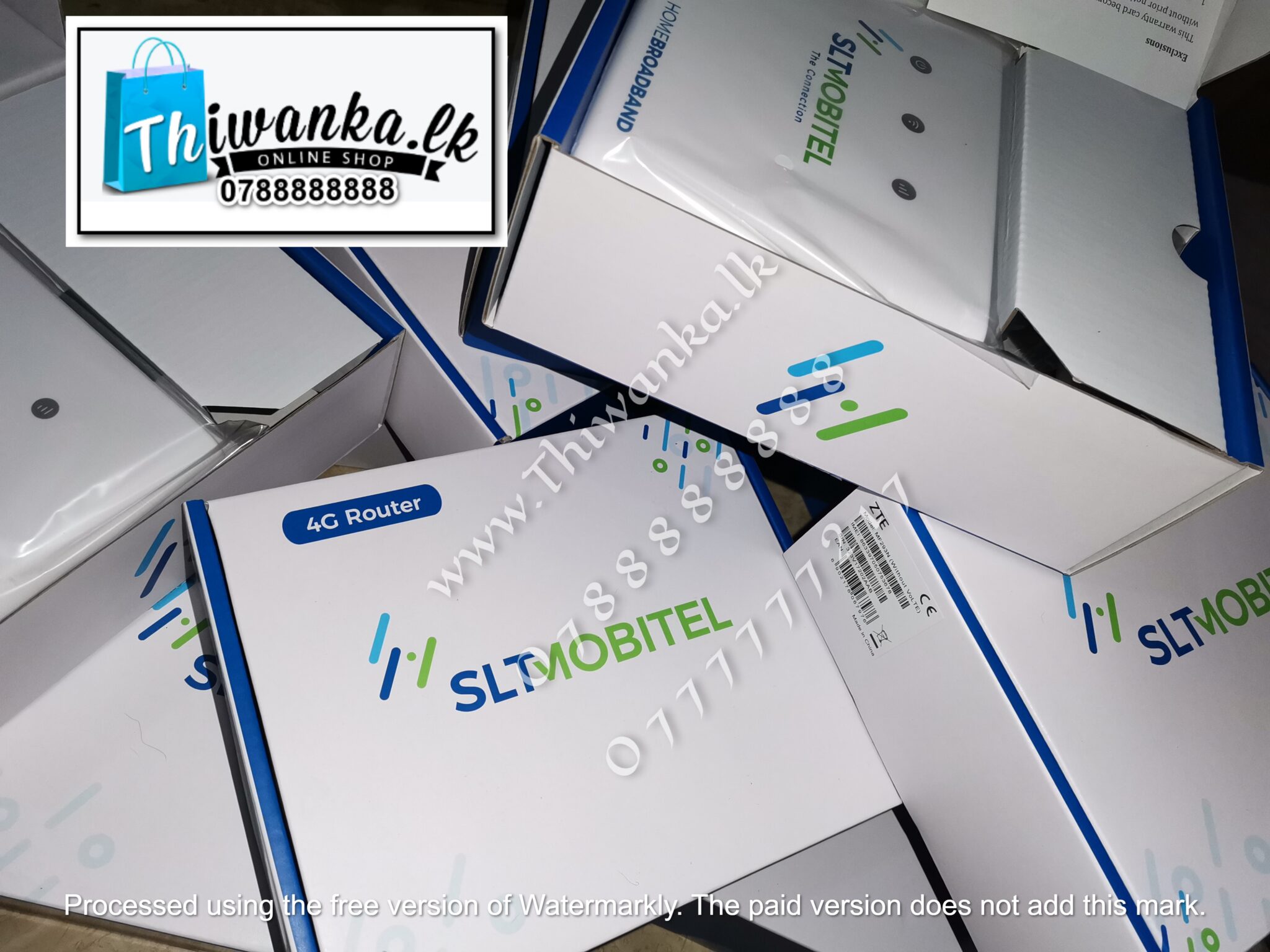 Slt Mobitel Prepaid 4g Routers !! Special Offer - Thiwanka.lk