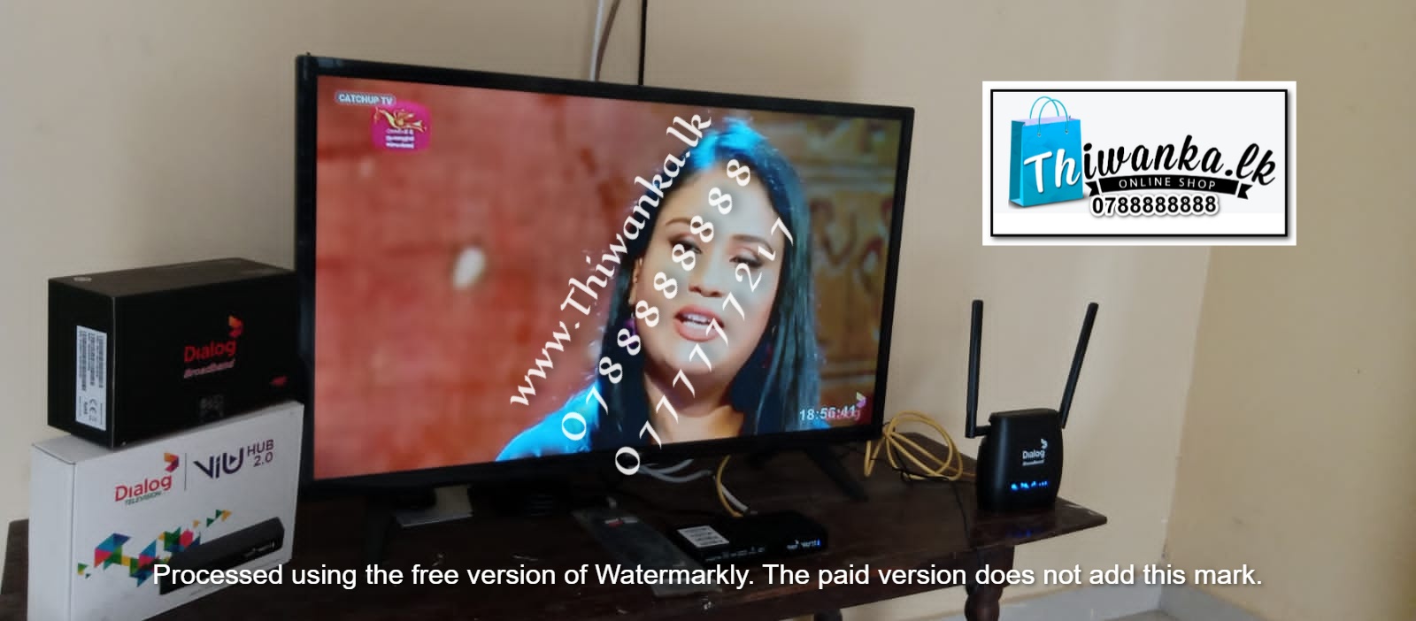 Pannipitiya Dialog Viu Hub 2.0 With Router Fix Done - Thiwanka.lk