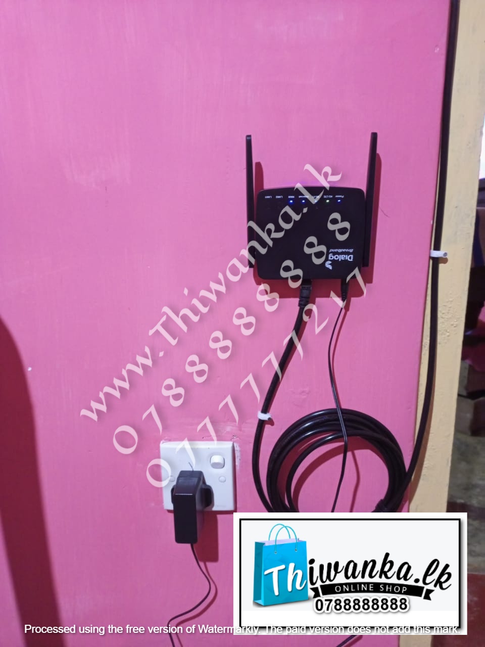 Rathnapura Dialog 4g outdoor unit fix done - Thiwanka.lk