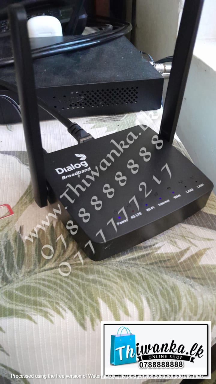 Deniyaya Dialog 4g Router Outdoor Antana Fix Done - Thiwanka.lk