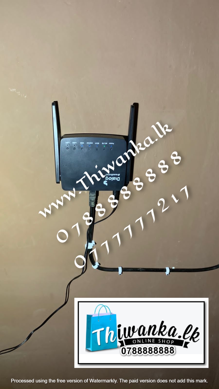Gampaha Mudungoda Dialog Outdoor 4g Routers Fixing Done - Thiwanka.lk