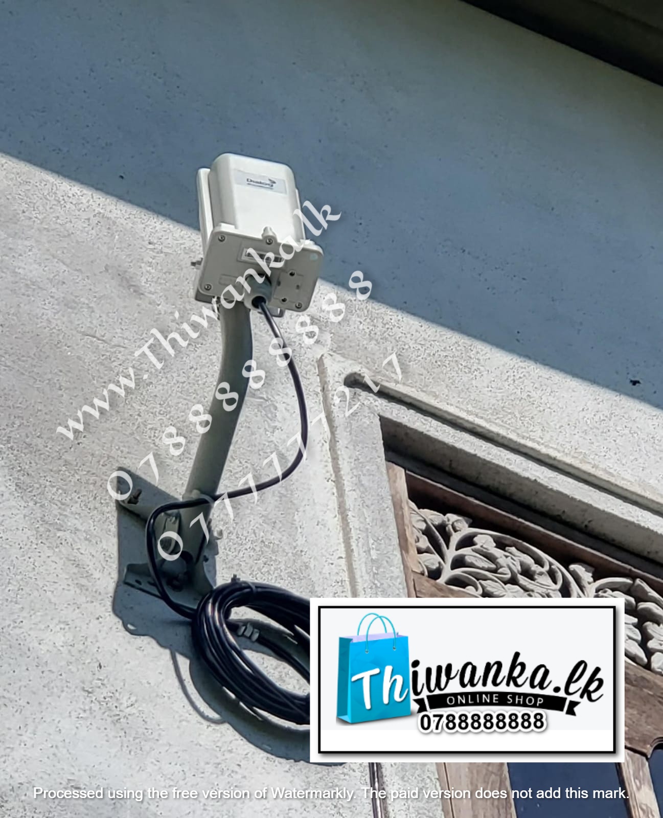 Hikkaduwa Dialog 4g Outdoor Antana Fix done - Thiwanka.lk