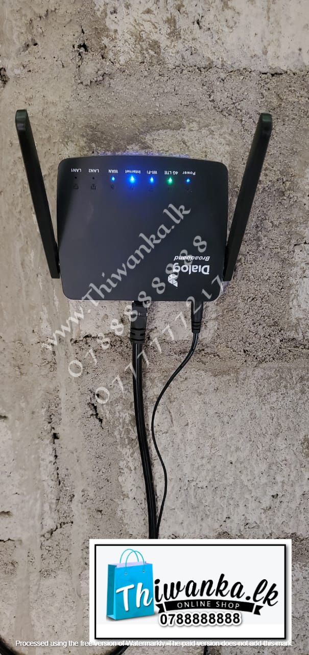 Mollipothana Kanthale Dialog 4g Outdoor Antana Fix done - Thiwanka.lk