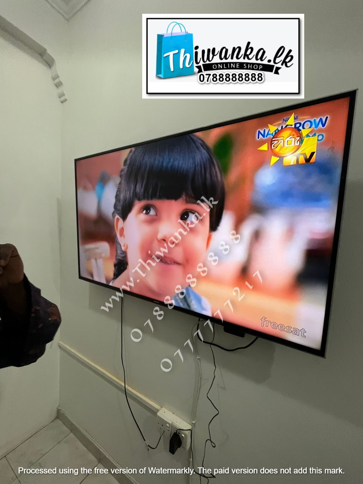 Mount Lavinia Freesat Tv fixing done - Thiwanka.lk