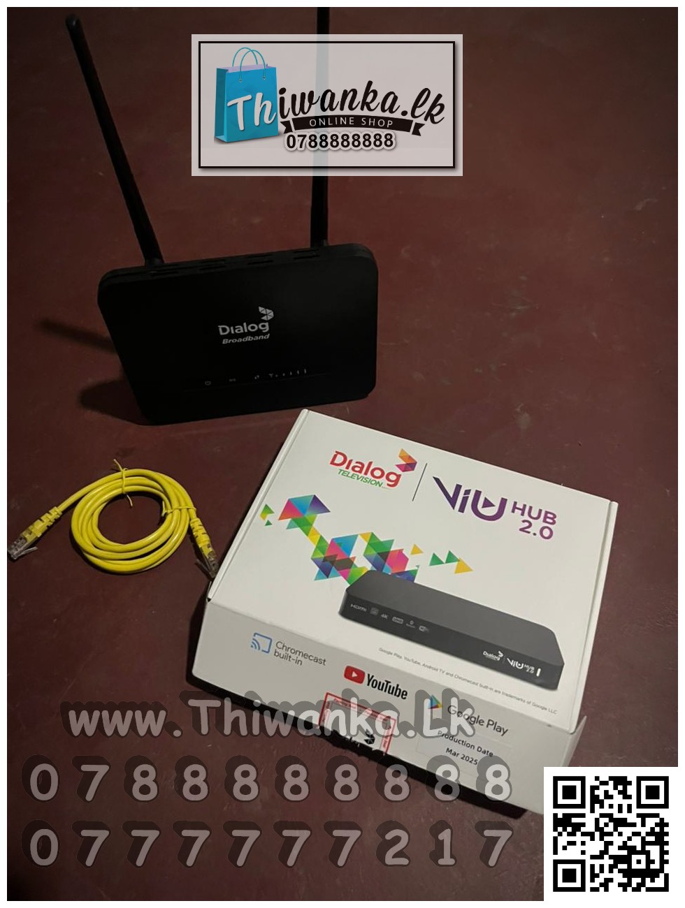 Dialog Tv Viuhub Bemmulla And Dish Fixing - Thiwanka.lk
